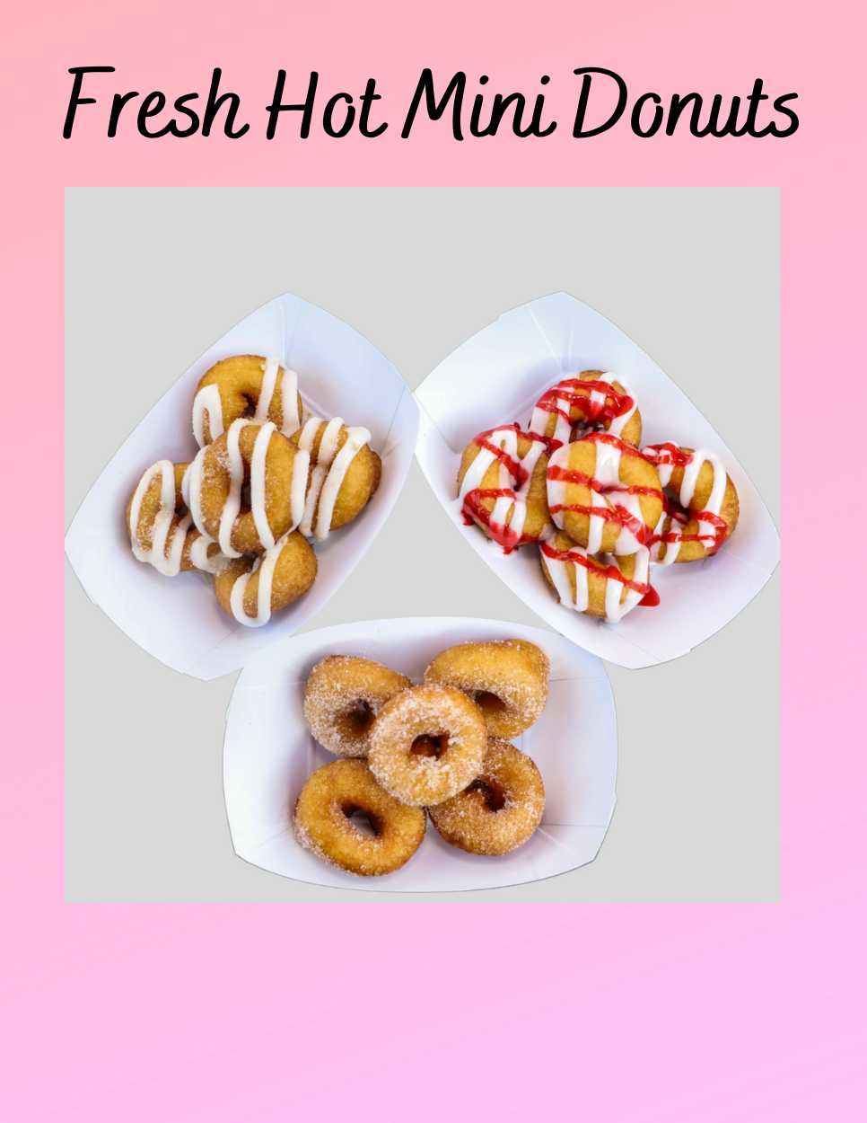 Dazzling Donuts - Fresh hot mini donuts catering and delivery